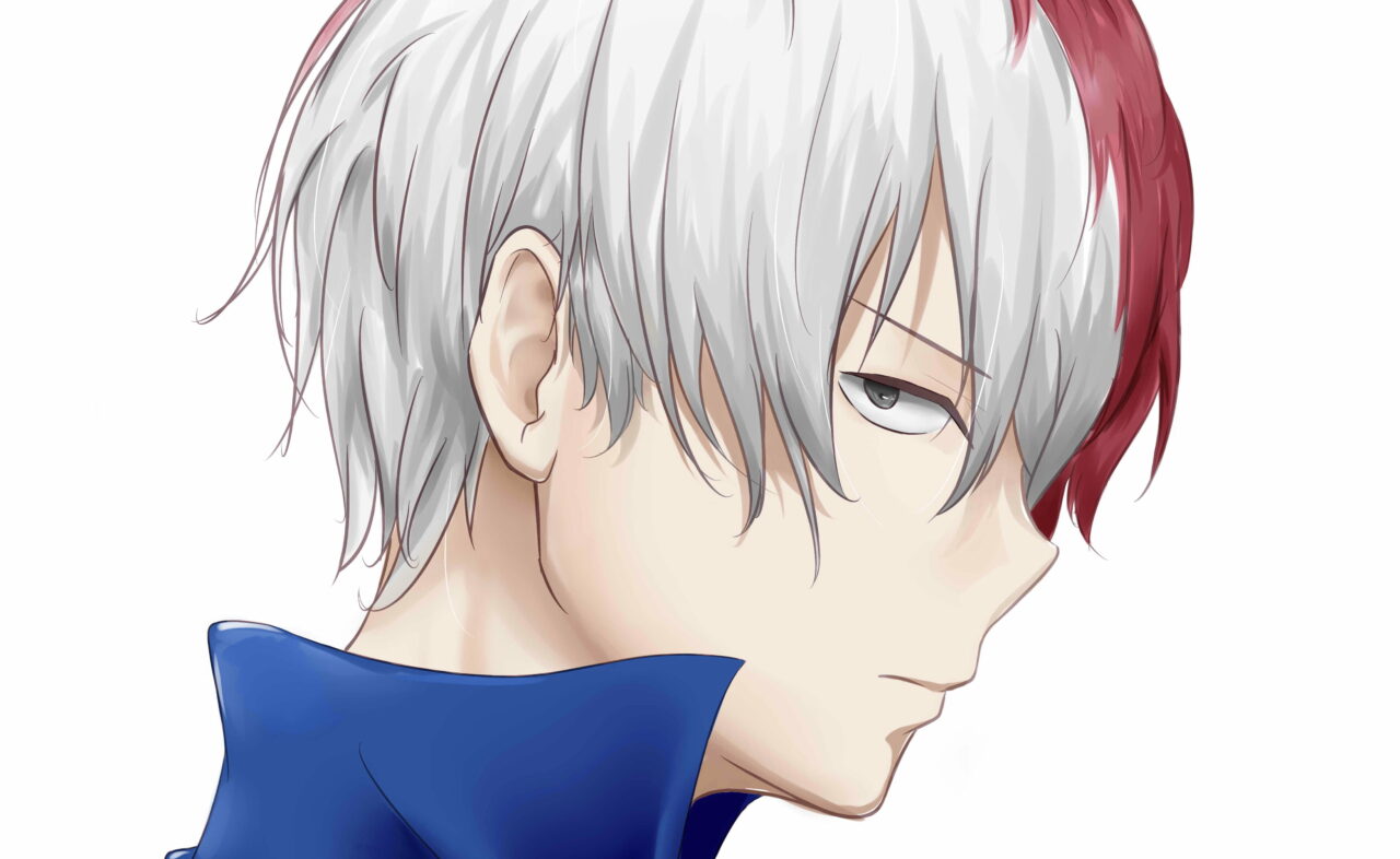 Intense Gaze of Shoto Todoroki | 4K UHD Wallpaper | Background FREE ...