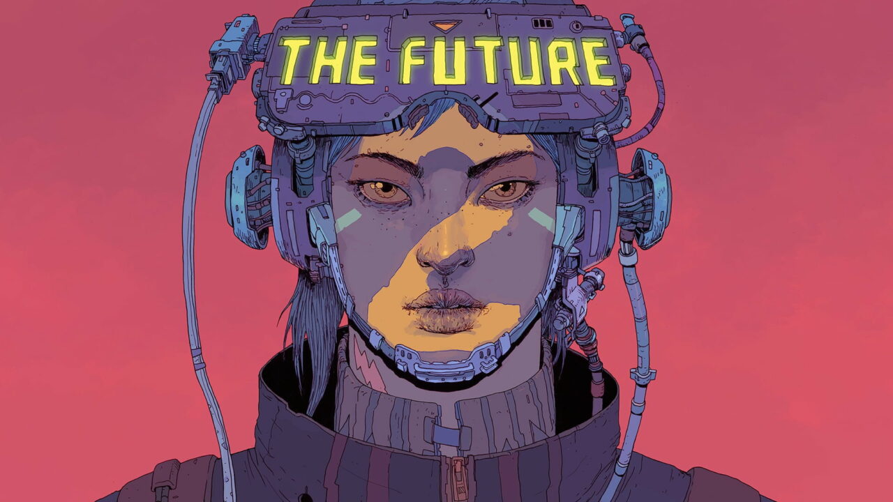 Modern Blue-Haired Future Portrait Wallpaper | Background FREE Download ...