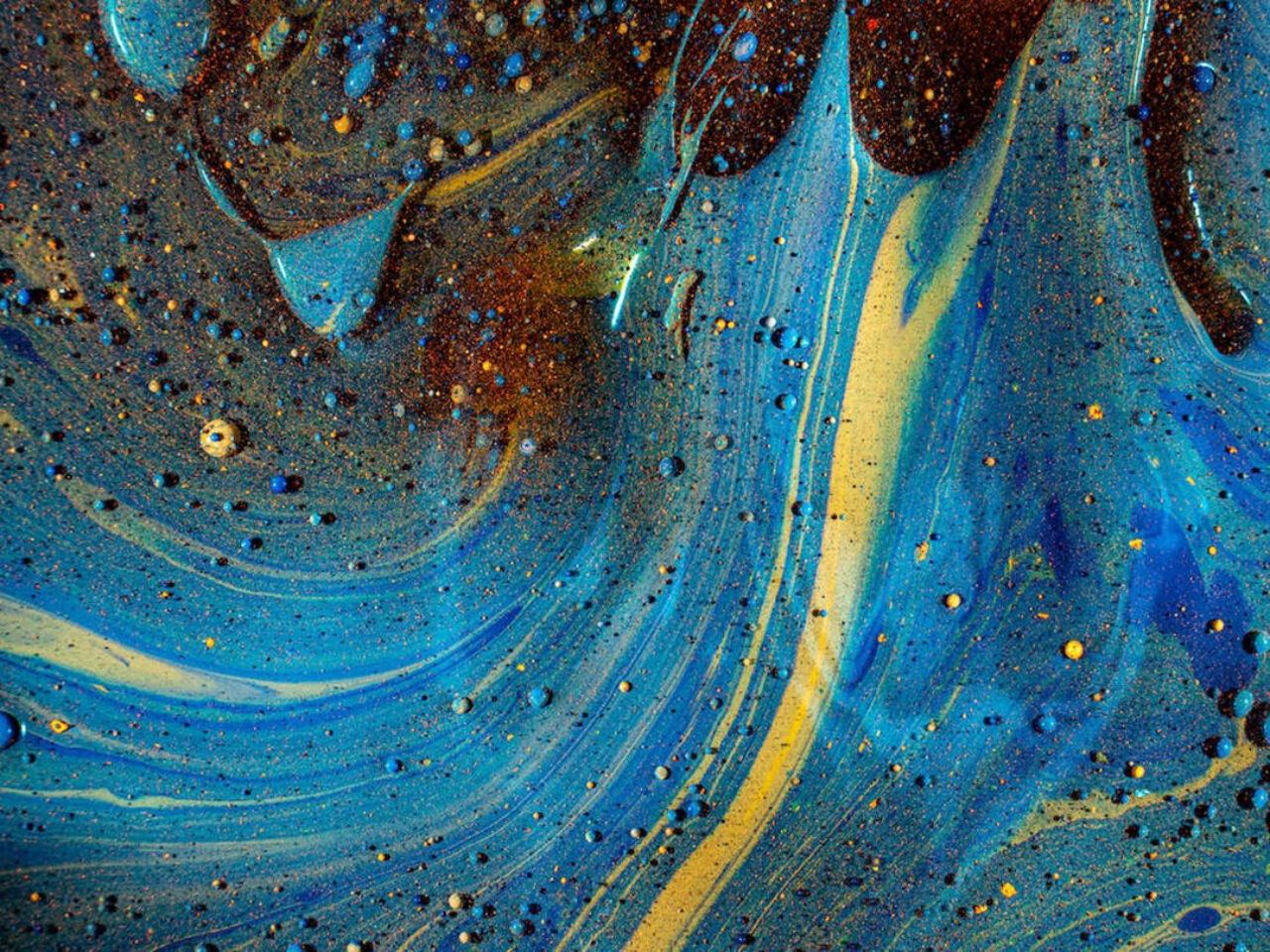 Galactic Patterns in Vibrant Colors Wallpaper | Background FREE ...
