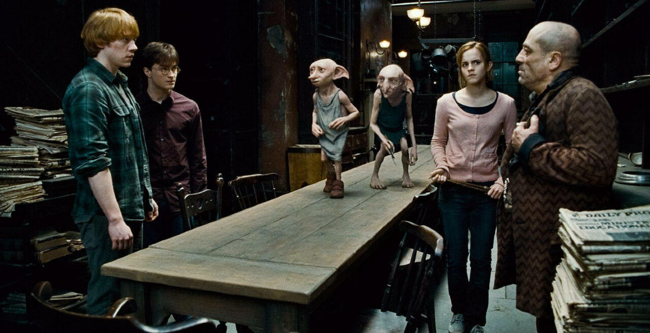 Dobby and Friends in a Dramatic Scene Wallpaper | Background FREE ...