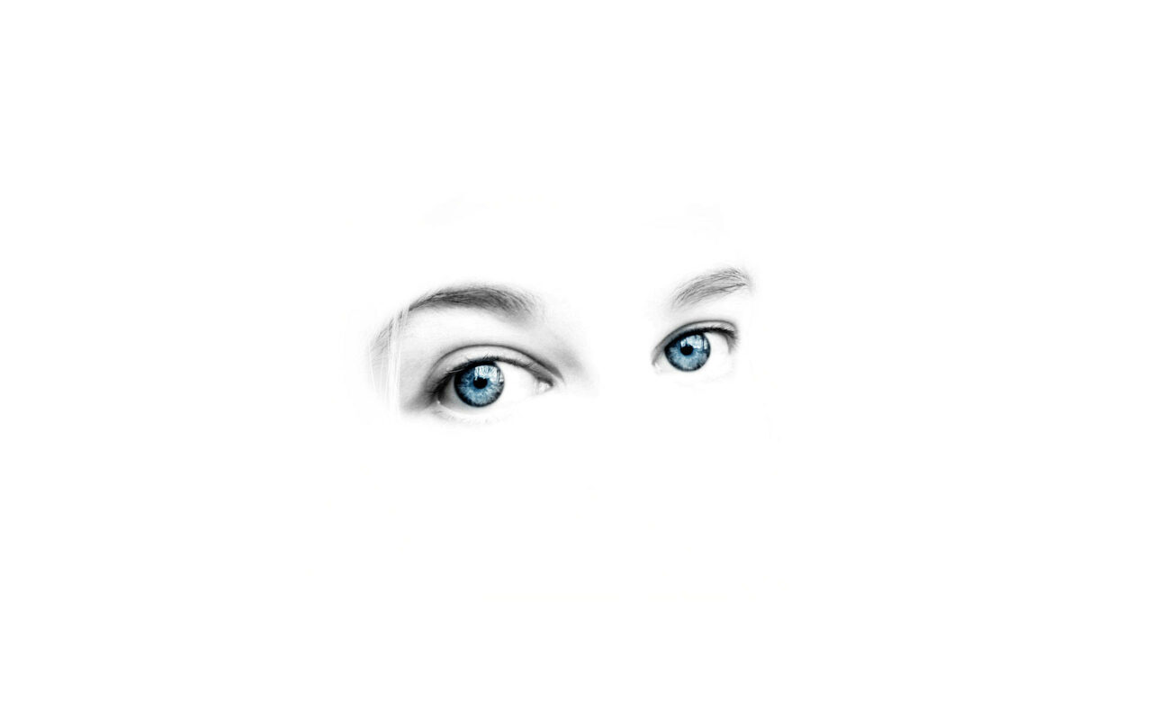 Captivating Blue Eyes Drawing Wallpaper | Background FREE Download ...