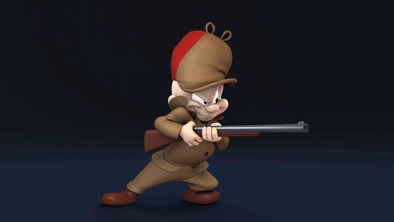 Elmer Fudd 3D Cartoon Hunter Pose Wallpaper | Background FREE Download ...