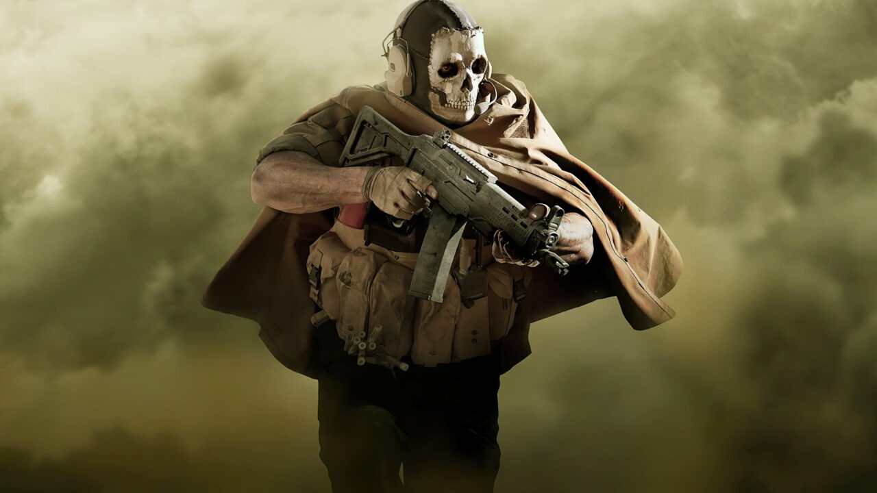 Warzone Soldier in Skull Mask Wallpaper | Background FREE Download ...