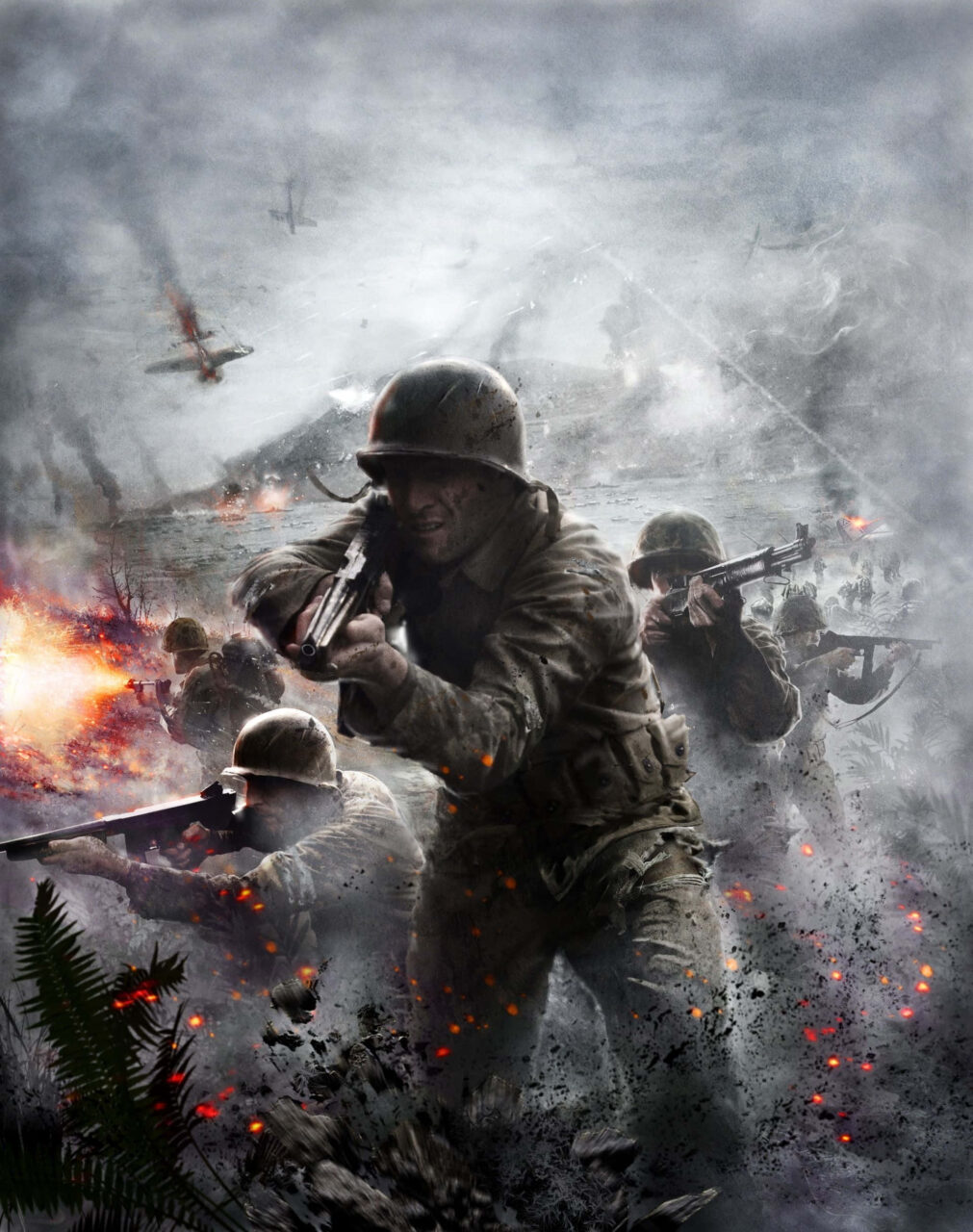Intense Combat Soldiers in Action Wallpaper | Background FREE Download ...