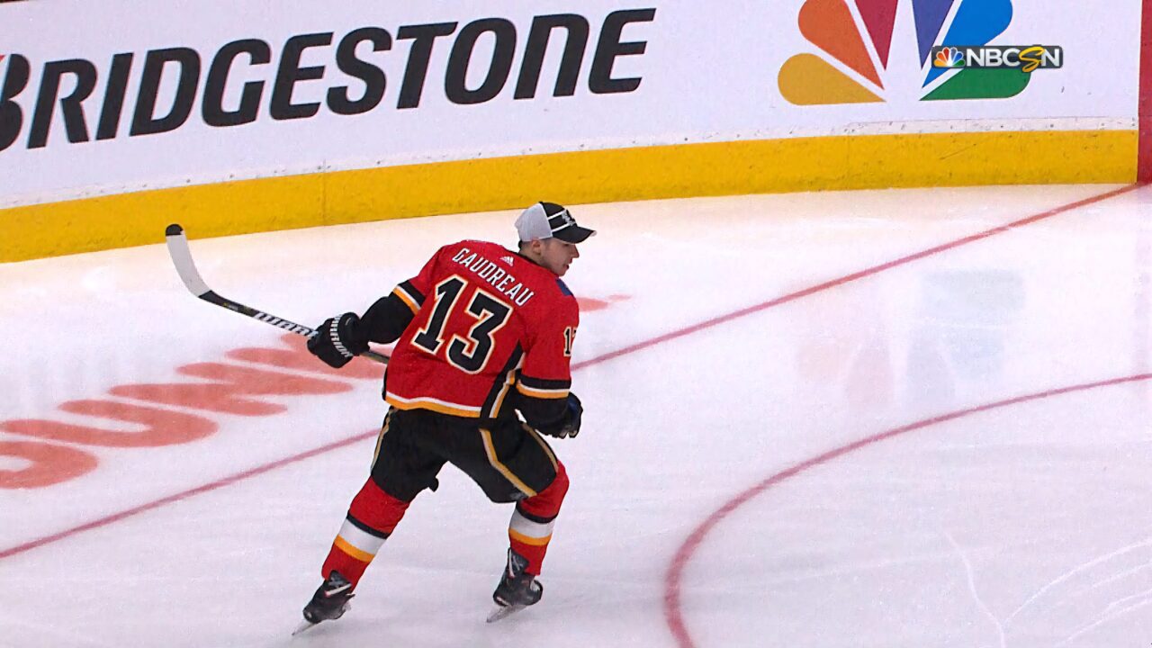 Johnny Gaudreau Calgary Flames Action Ice Hockey Wallpaper | Background ...