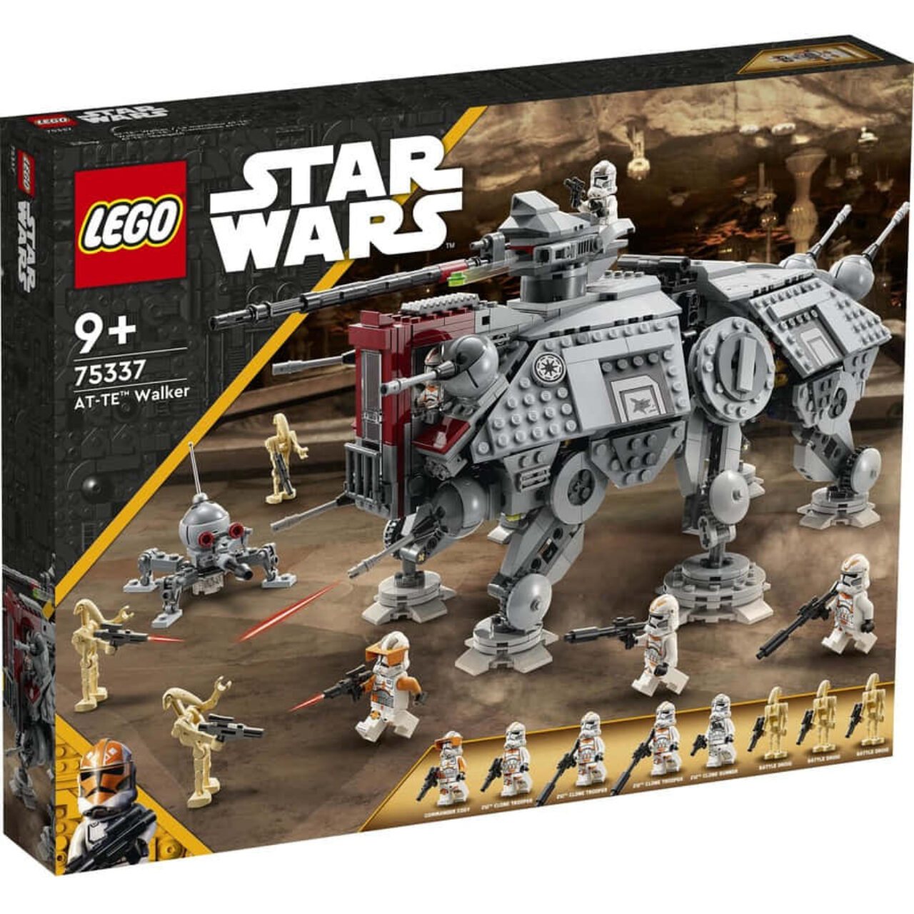 LEGO Star Wars AT-TE Walker Battle Scene Wallpaper | Background FREE ...