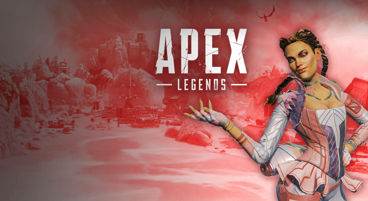Loba Flamingo Apex Legends Red Background Wallpaper | FREE Download ...