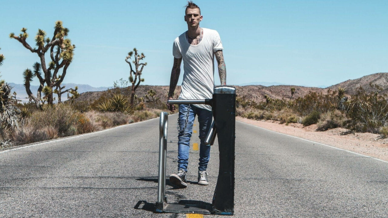 Edgy Desert Vibes with Machine Gun Kelly Wallpaper | Background FREE ...