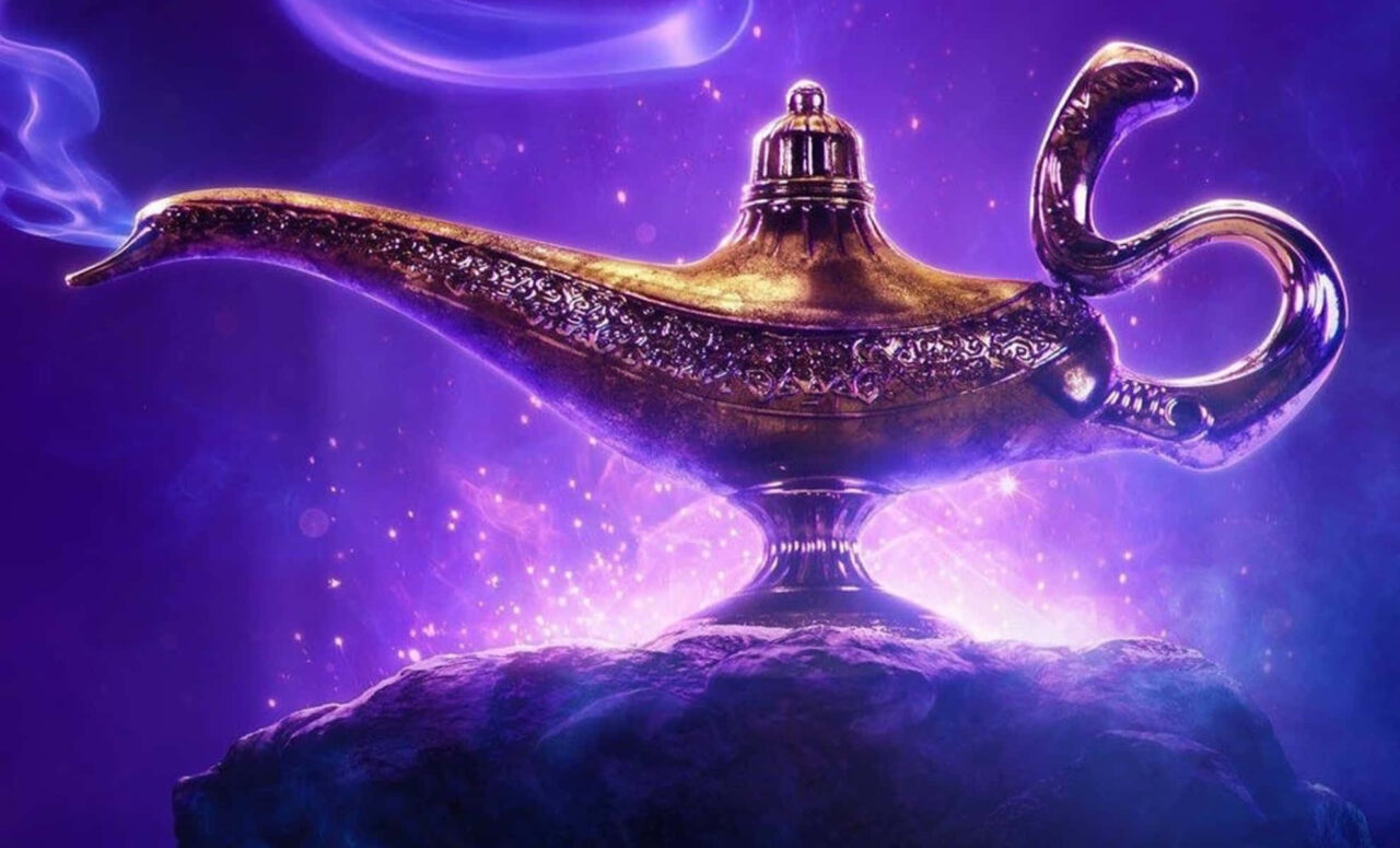 Enchanted Glow of Aladdin's Lamp Wallpaper | Background FREE Download ...