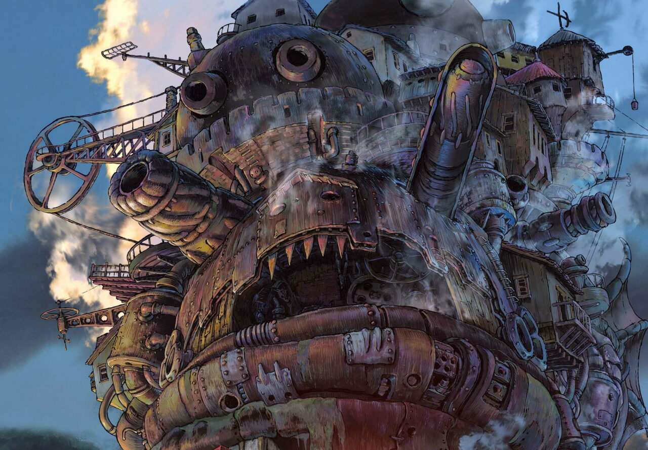 Magical Howl's Moving Castle Scene QHD Wallpaper | Background FREE ...