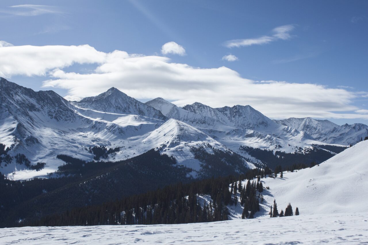 Majestic Snowy Alps Winter Landscape Wallpaper | Background FREE ...