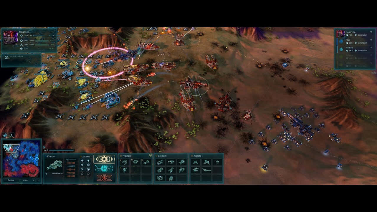 Aerial Warfare in Ashes Of The Singularity Wallpaper | Background FREE ...
