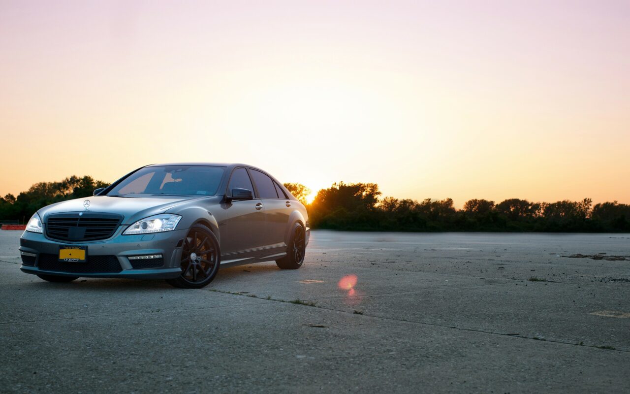 Mercedes S63 AMG Sunset Elegance Wallpaper | Background FREE Download ...