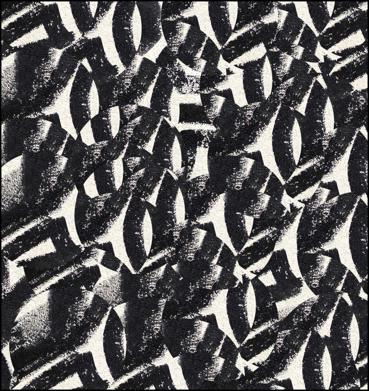 Dynamic Black and White Abstract Art Wallpaper | Background FREE ...