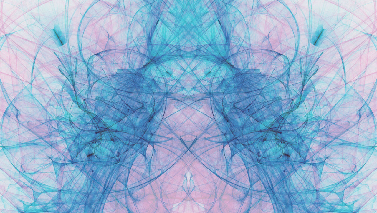 Dreamy Blue Pink Abstract Wallpaper | Background FREE Download ...