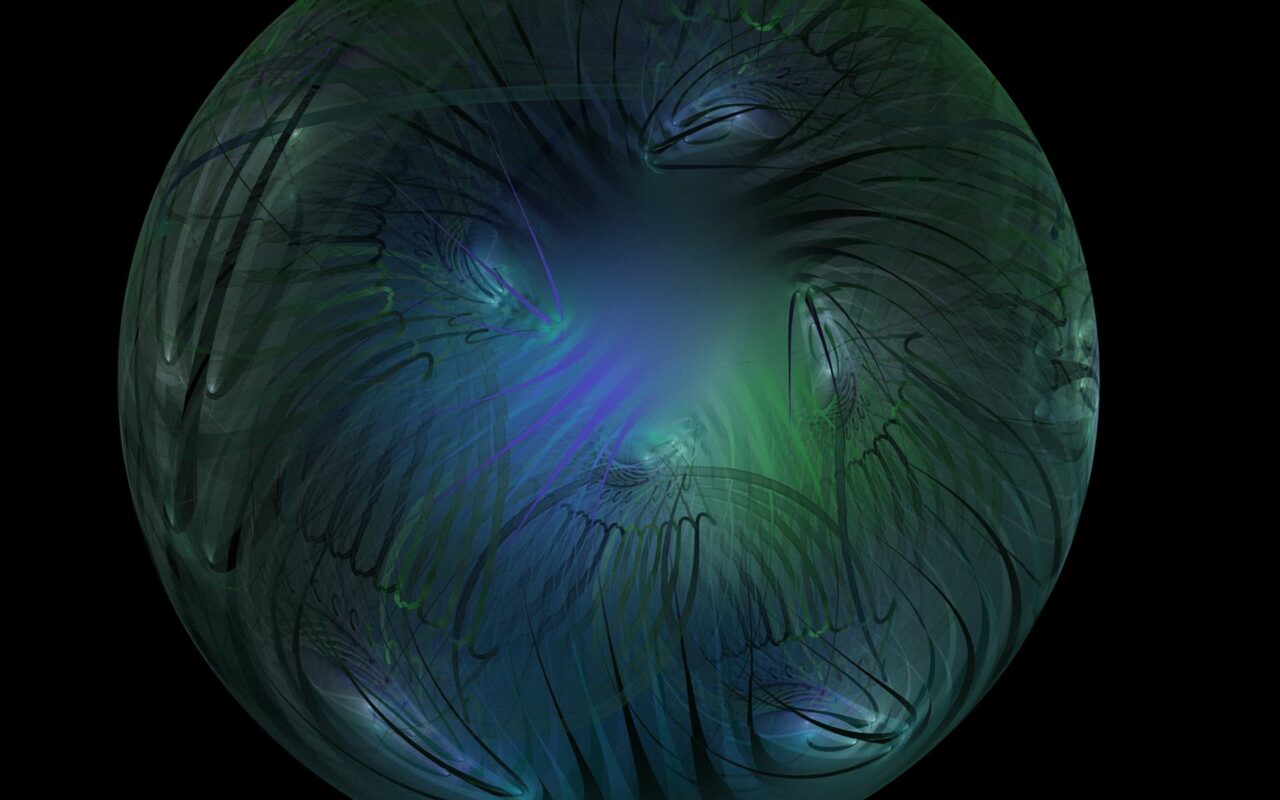 Mysterious Sphere with Smoke Aura Wallpaper | Background FREE Download ...