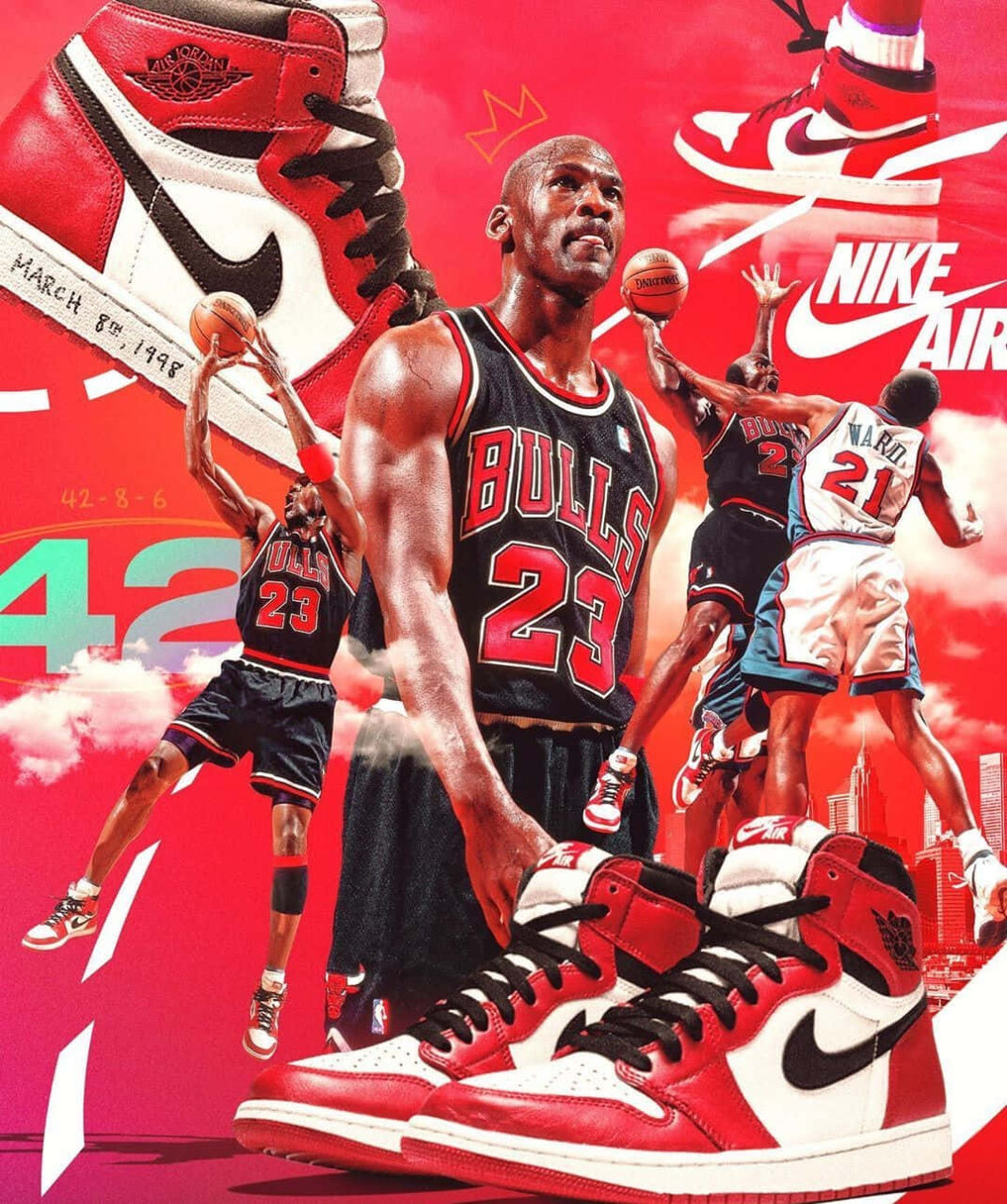 Legendary Michael Jordan Basketball Wallpaper | Background FREE ...