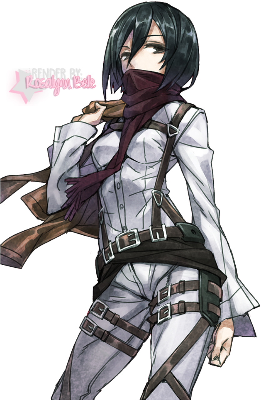 Mikasa Ackerman's Strength Wallpaper | Background FREE Download ...