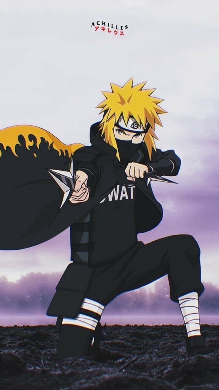 Iconic Naruto Character Minato HD Phone Wallpaper | Background FREE ...