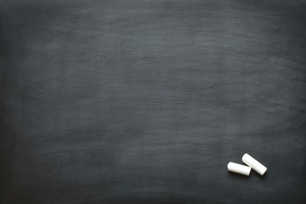 Classic Chalkboard with White Chalks Wallpaper | Background FREE ...