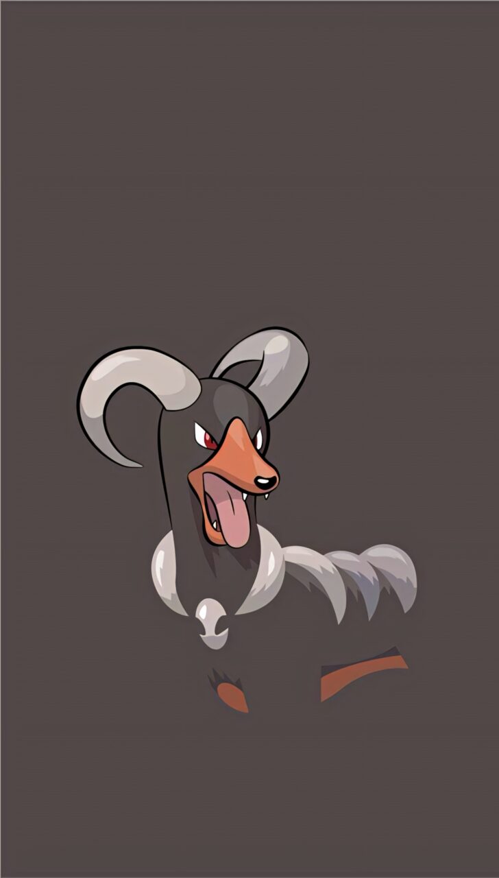Houndoom Dark Minimalist Wallpaper | Background FREE Download - Vulplex.com