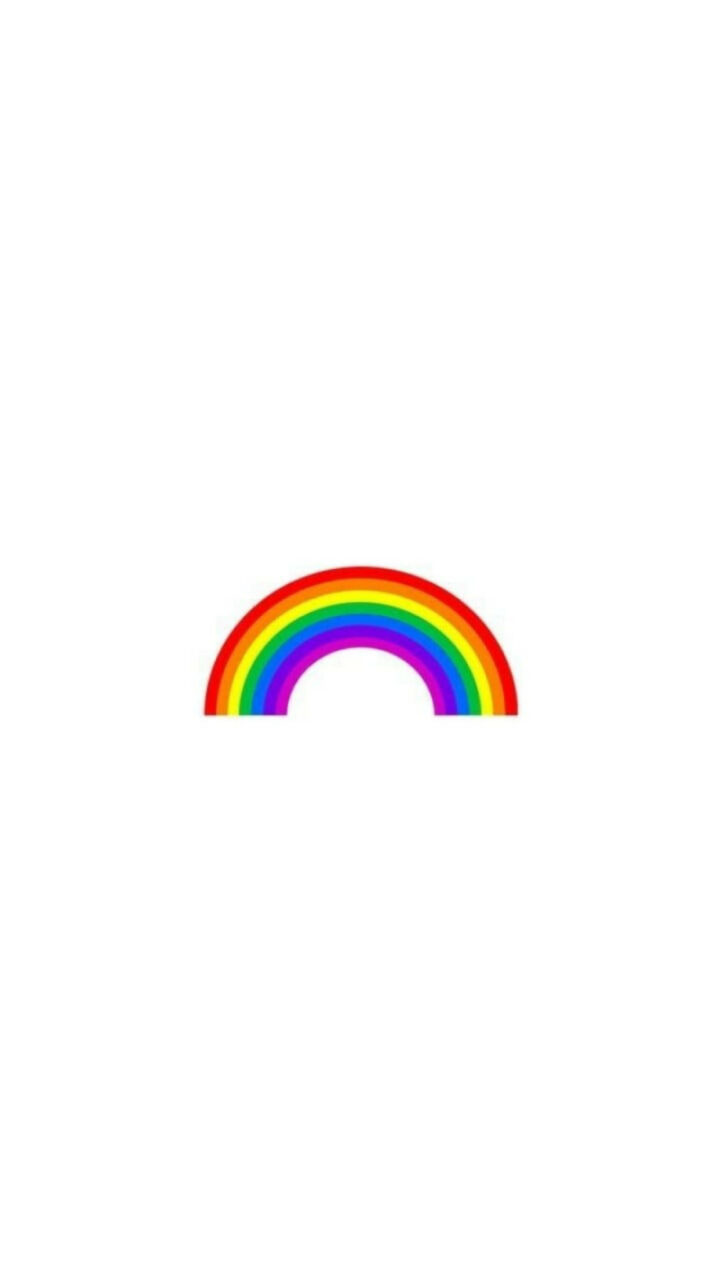 Vibrant Rainbow Minimalism LGBT Wallpaper | Background FREE Download ...