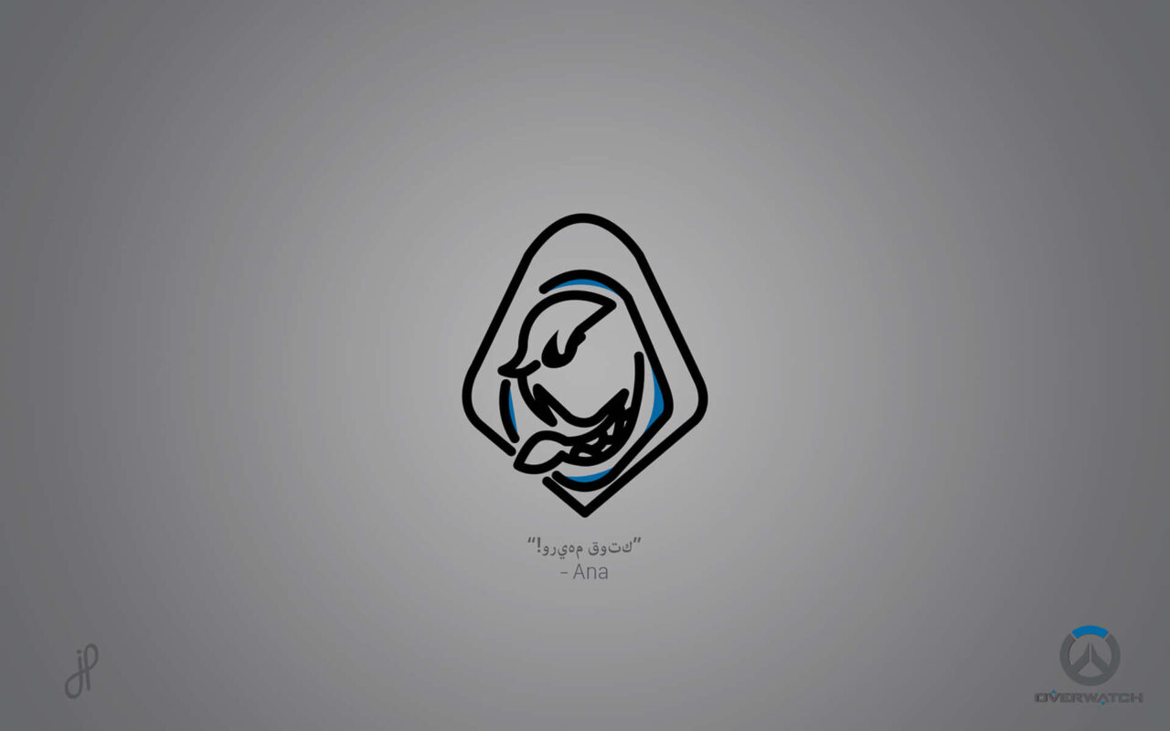 Elegant Ana Line Art Minimalist Wallpaper | Background FREE Download ...