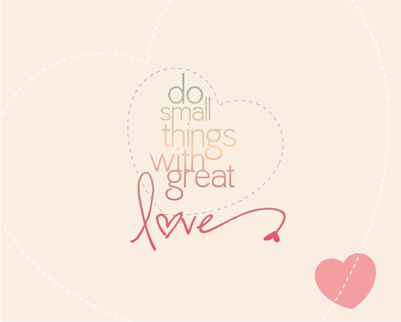 Motivational Heart Outline Wallpaper | Background FREE Download ...