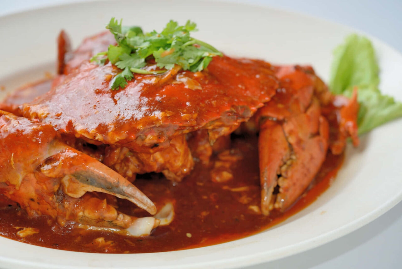 Exquisite Chilli Crab Delight Wallpaper | Background FREE Download ...