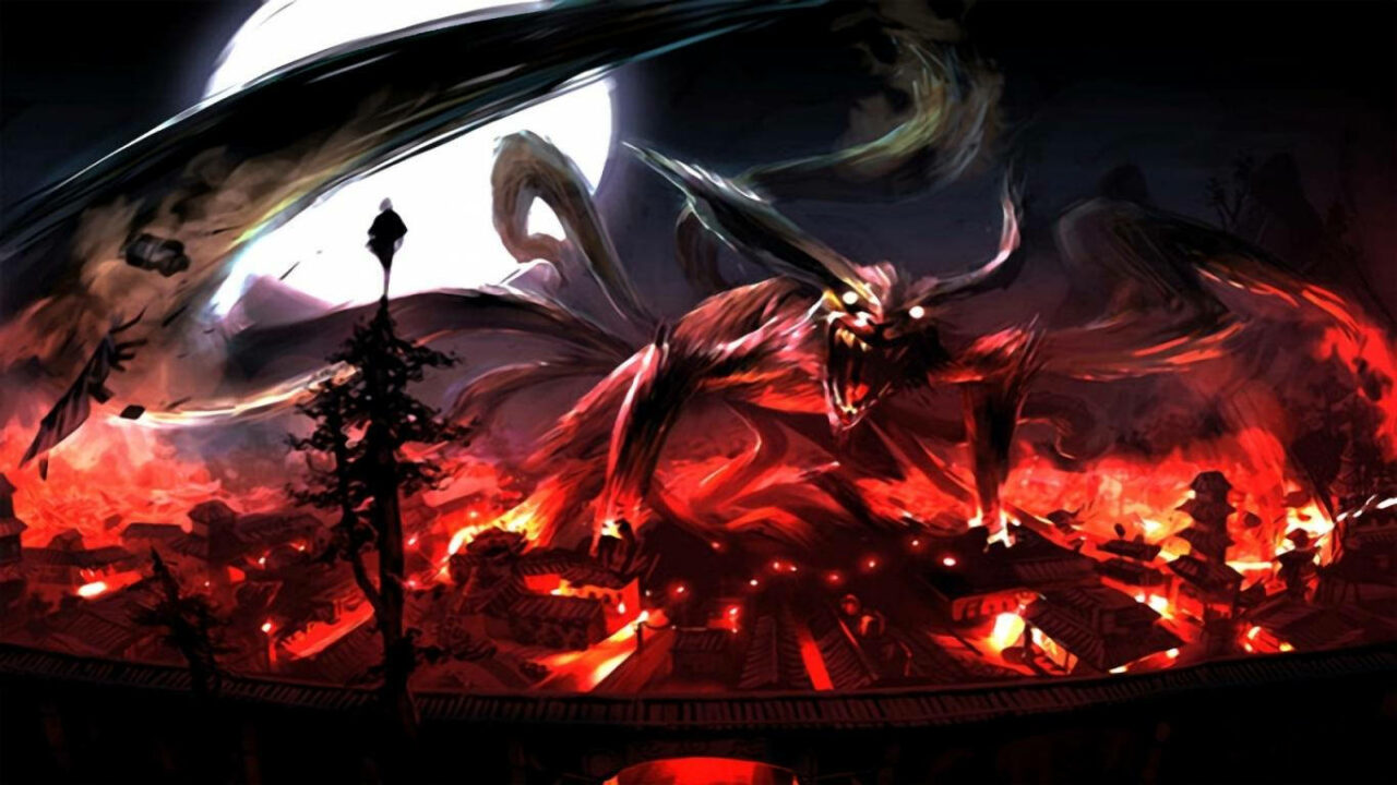 Naruto Eight Tails Transformation Wallpaper | Background FREE Download ...