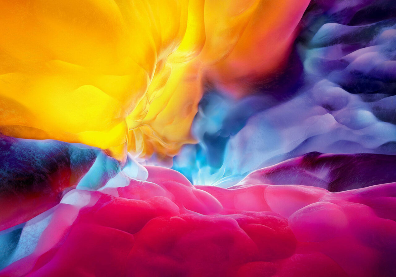 Neon Smoke iPad Lock Screen Wallpaper | Background FREE Download ...