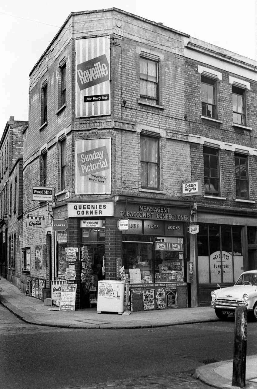 Vintage Corner Shop Nostalgia Wallpaper | Background FREE Download ...