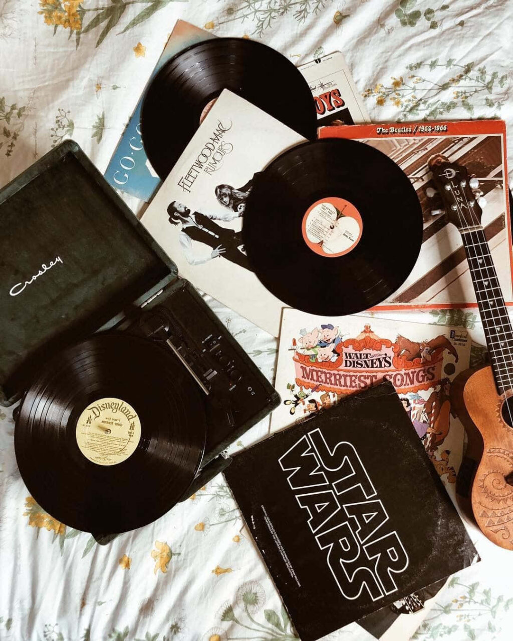Melodic Memories of Vinyl Records Wallpaper | Background FREE Download ...