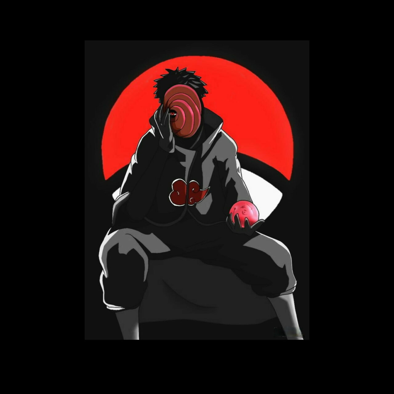 Dark allure: Obito Uchiha Tobi Akatsuki Wallpaper | Background FREE ...