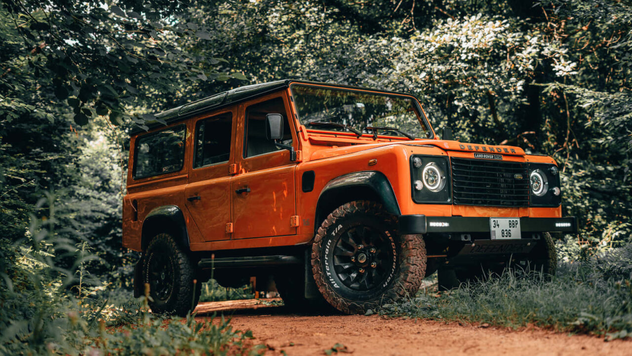 Rugged Adventure with a Land Rover Defender Wallpaper | Background FREE ...