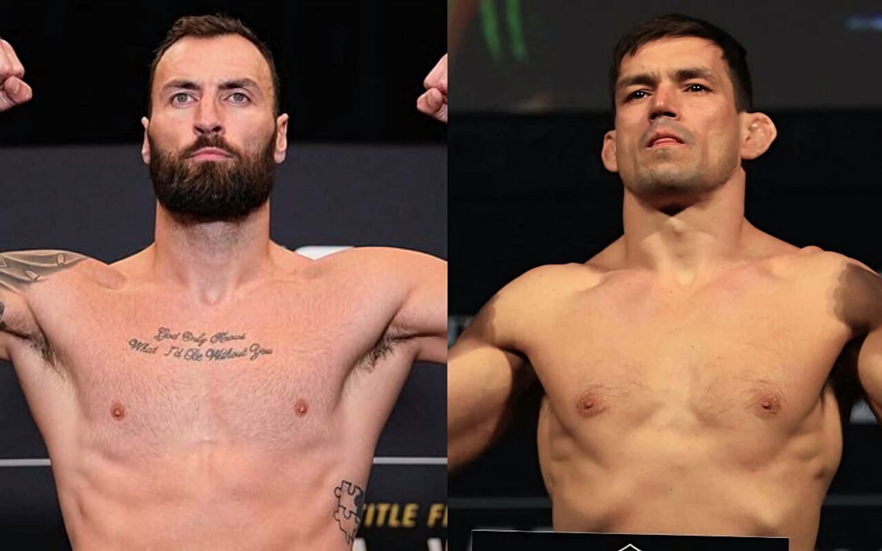 Paul Craig vs Demian Maia Face-Off Intense MMA Wallpaper | Background ...