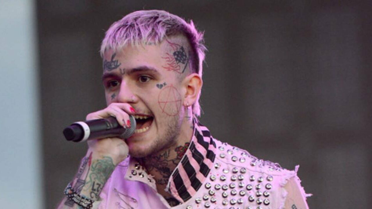 Lil Peep Pink Hair & Stone Shirt HD Wallpaper | Background FREE ...