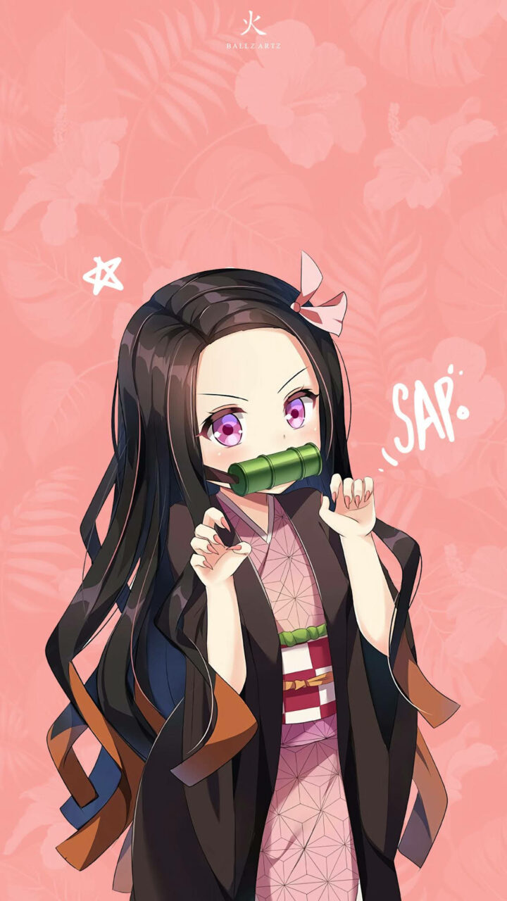Nezuko Demon Slayer Phone Wallpaper | Background FREE Download ...