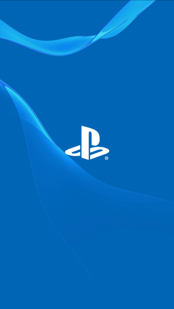 PlayStation Logo on Sleek Blue Wallpaper | Background FREE Download ...