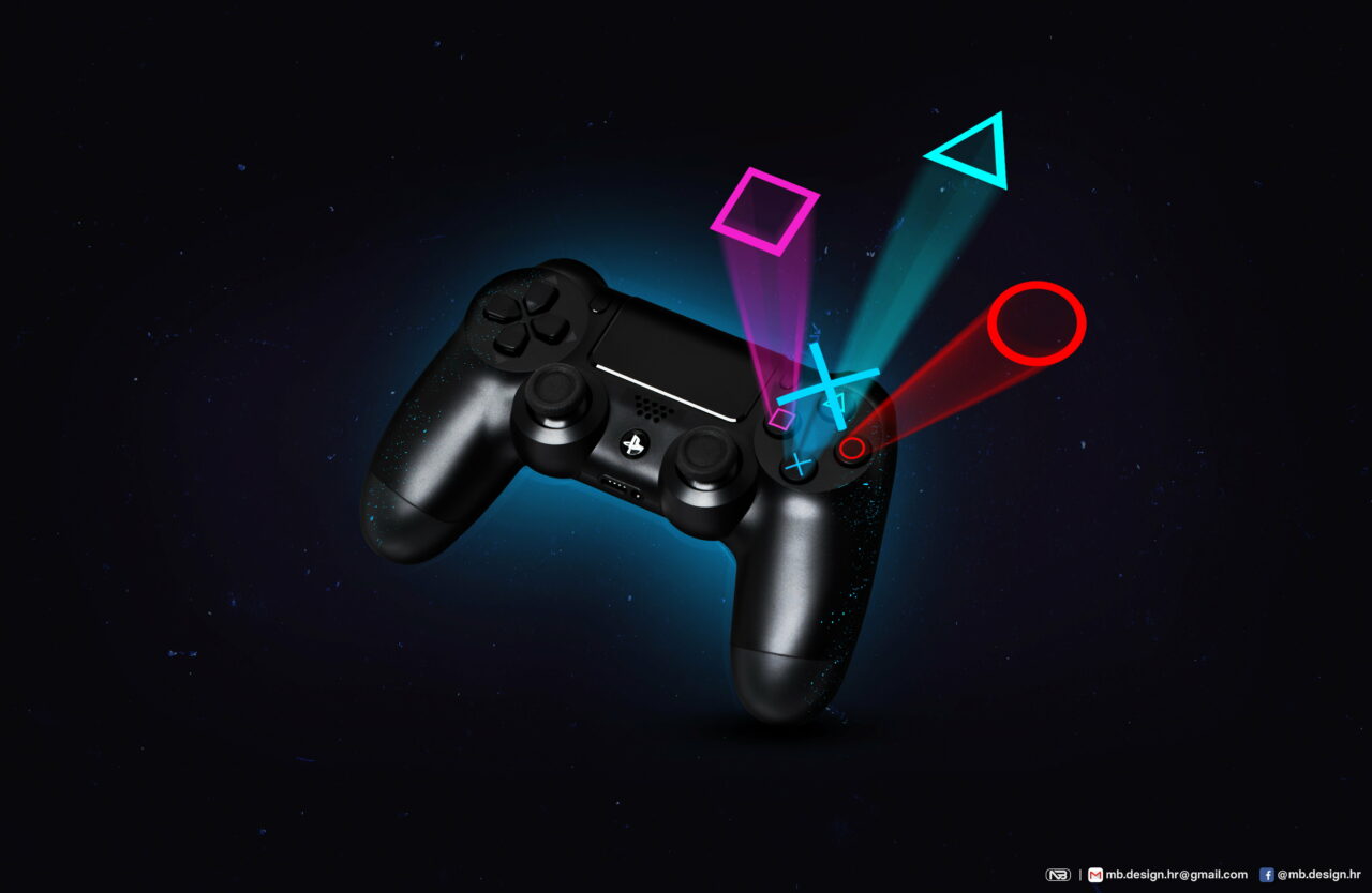Galactic Gaming Controller Wallpaper | Background FREE Download ...