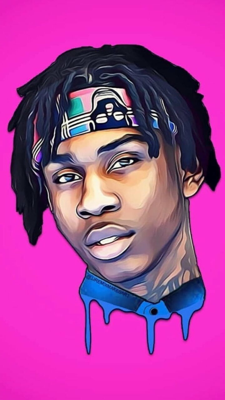 Polo G Close-Up Cartoon Art HD Phone Wallpaper | Background FREE ...