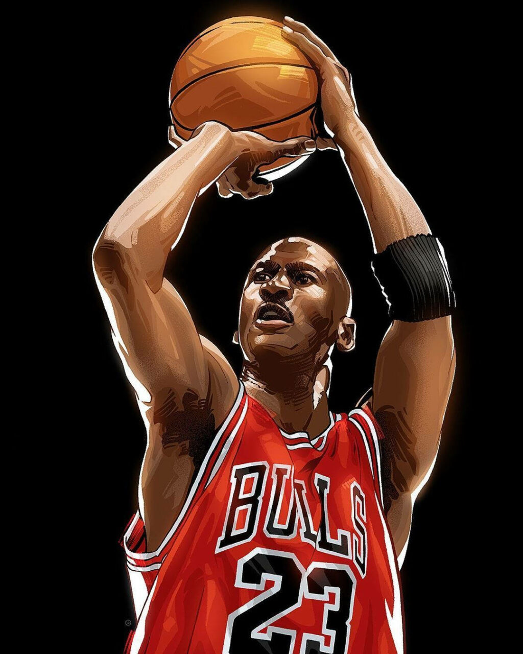 Legendary Basketball Star Michael Jordan Wallpaper | Background FREE ...