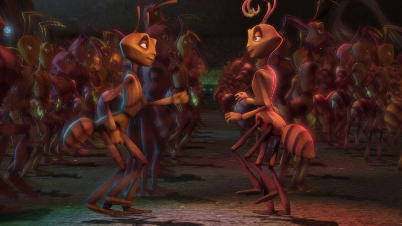 Princess Bala and Z Dancing Antz Colorful Characters Wallpaper ...