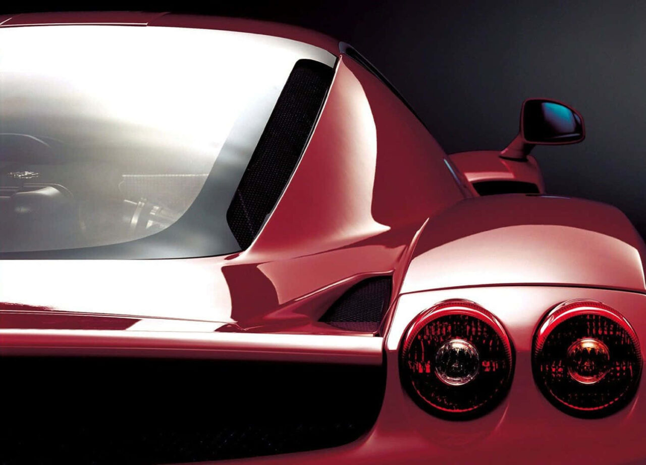 Captivating Red Ferrari Enzo Tail Lights Wallpaper | Background FREE ...