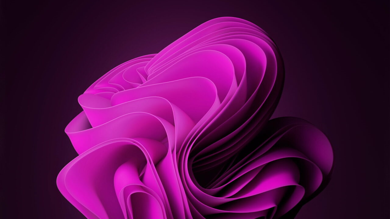 Windows 11 logo in vibrant light purple wallpaper | Background FREE ...