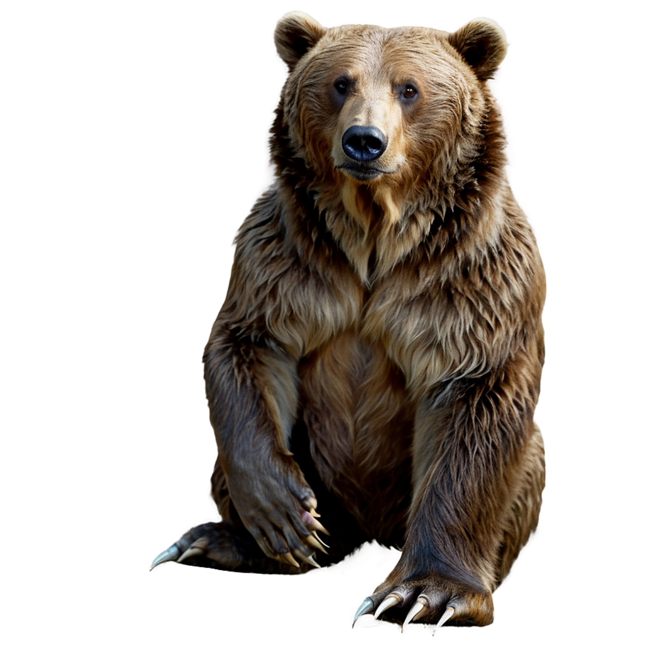Lifelike Bear Animation Digital Wallpaper | Background FREE Download ...