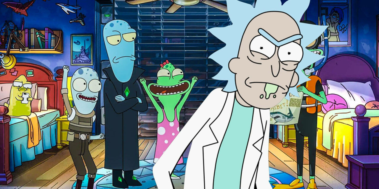 Colorful Chaos with Rick and Friends Wallpaper | Background FREE ...