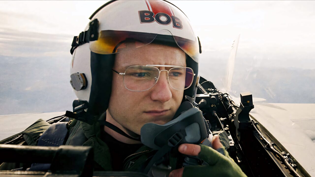 Robert Floyd as Top Gun Maverick Bob in Cockpit Gear Wallpaper ...