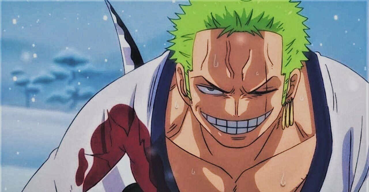 Serious Warrior Roronoa Zoro Smiling Wallpaper | Background FREE ...