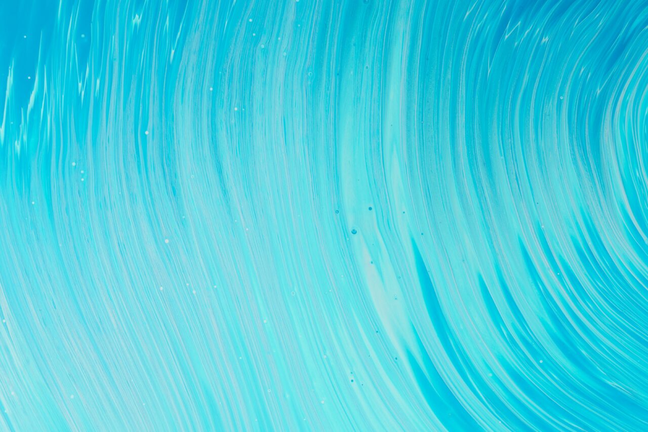 Serene Blue Waves Abstract Wallpaper | Background FREE Download ...